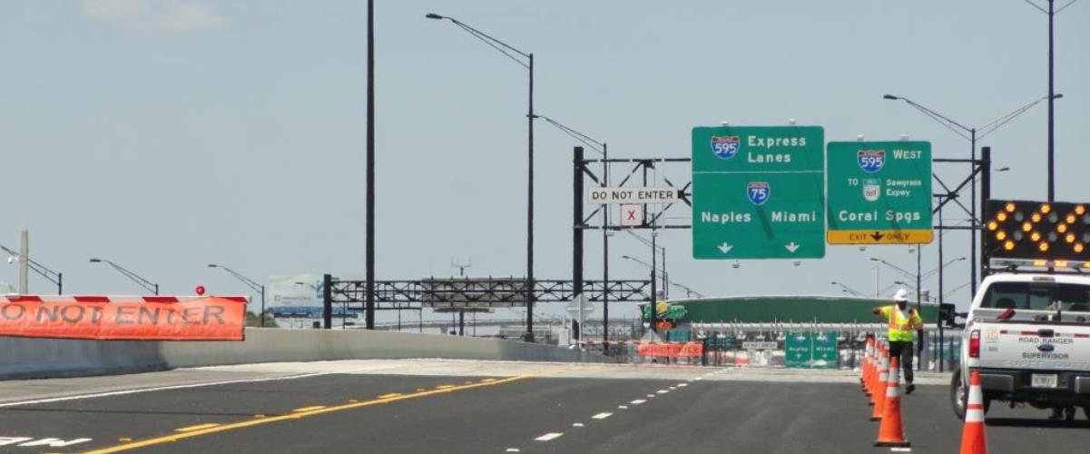 I-595 Reversible Express Lane Gates Battered By Cars - Complete Choice ...